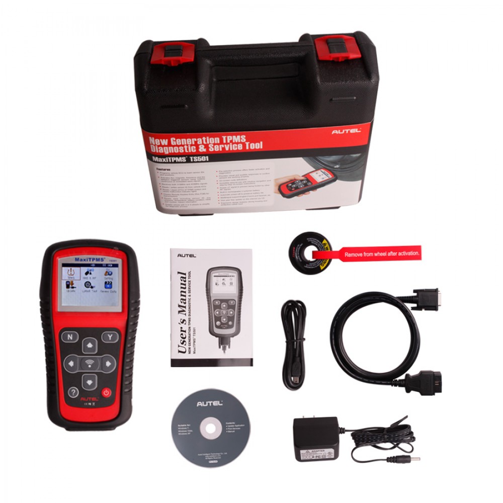 100% Original Autel MaxiTPMS TS501 TPMS Diagnostic and Service Tool ...