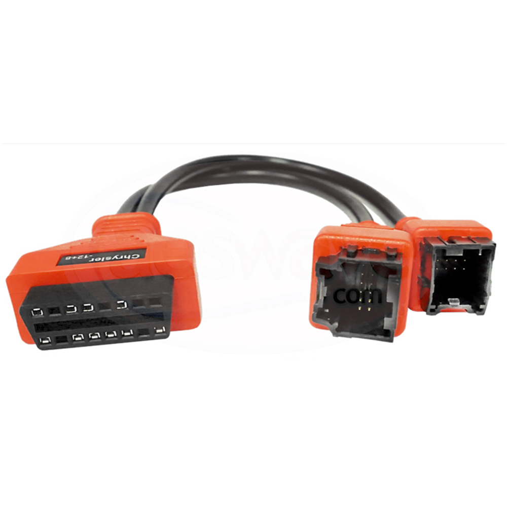 Original Chrysler 12+8 Adaptor for Autel MaxiSys Elite/ MS908/ MS908P ...